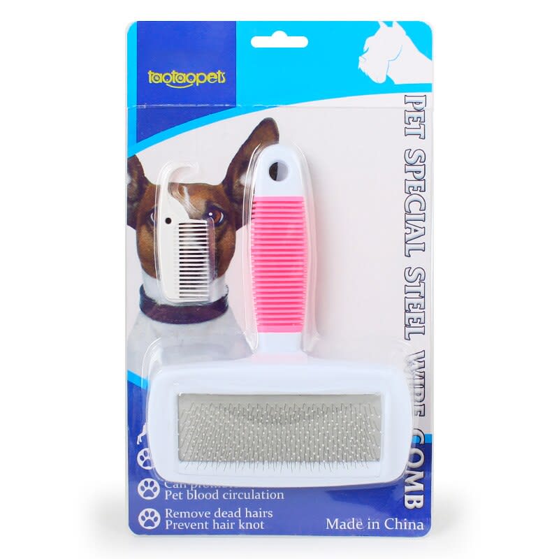 CEPILLO MASCOTA TIPO RASQUETA MANGO ANTIDESLIZANTE | La Casa de las ...