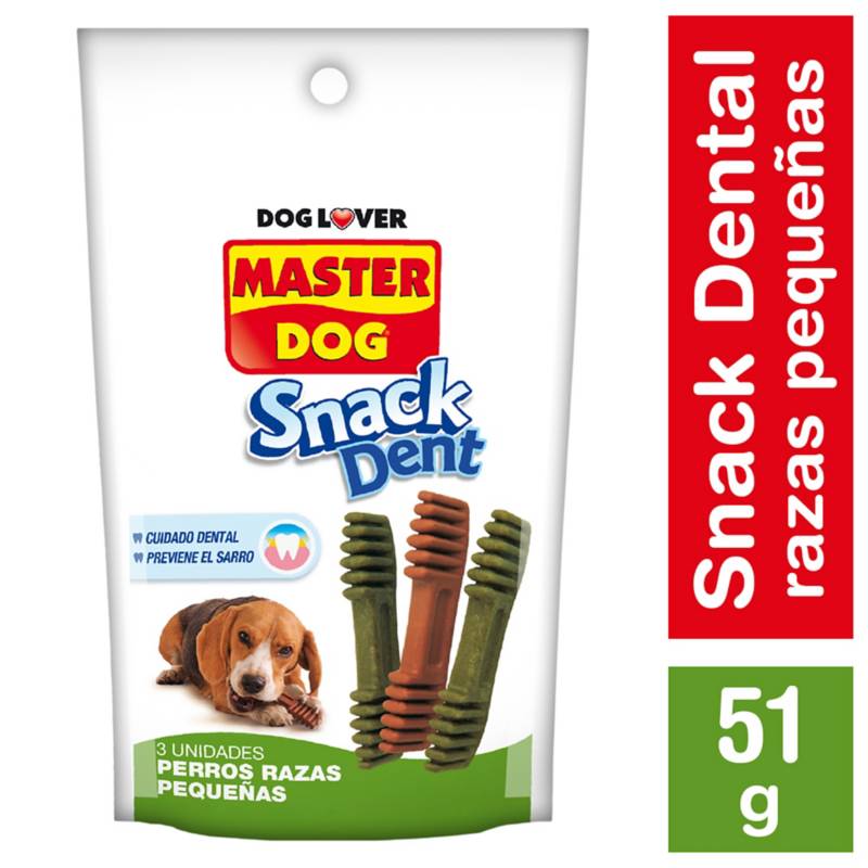SNACK MASTER DOG DENT | La Casa de las Mascotas