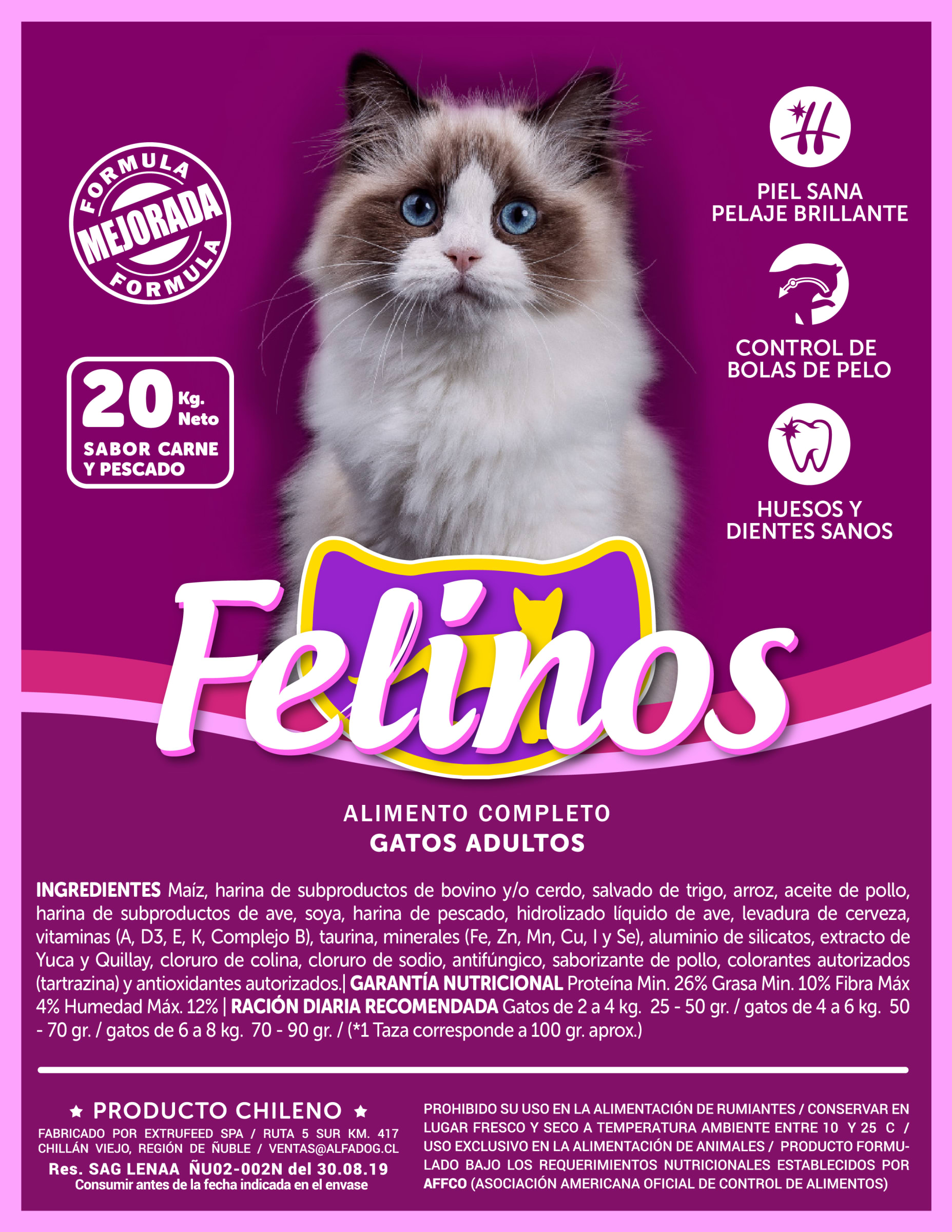 FELINO MIX 8KG - 20KG | La Casa de las Mascotas