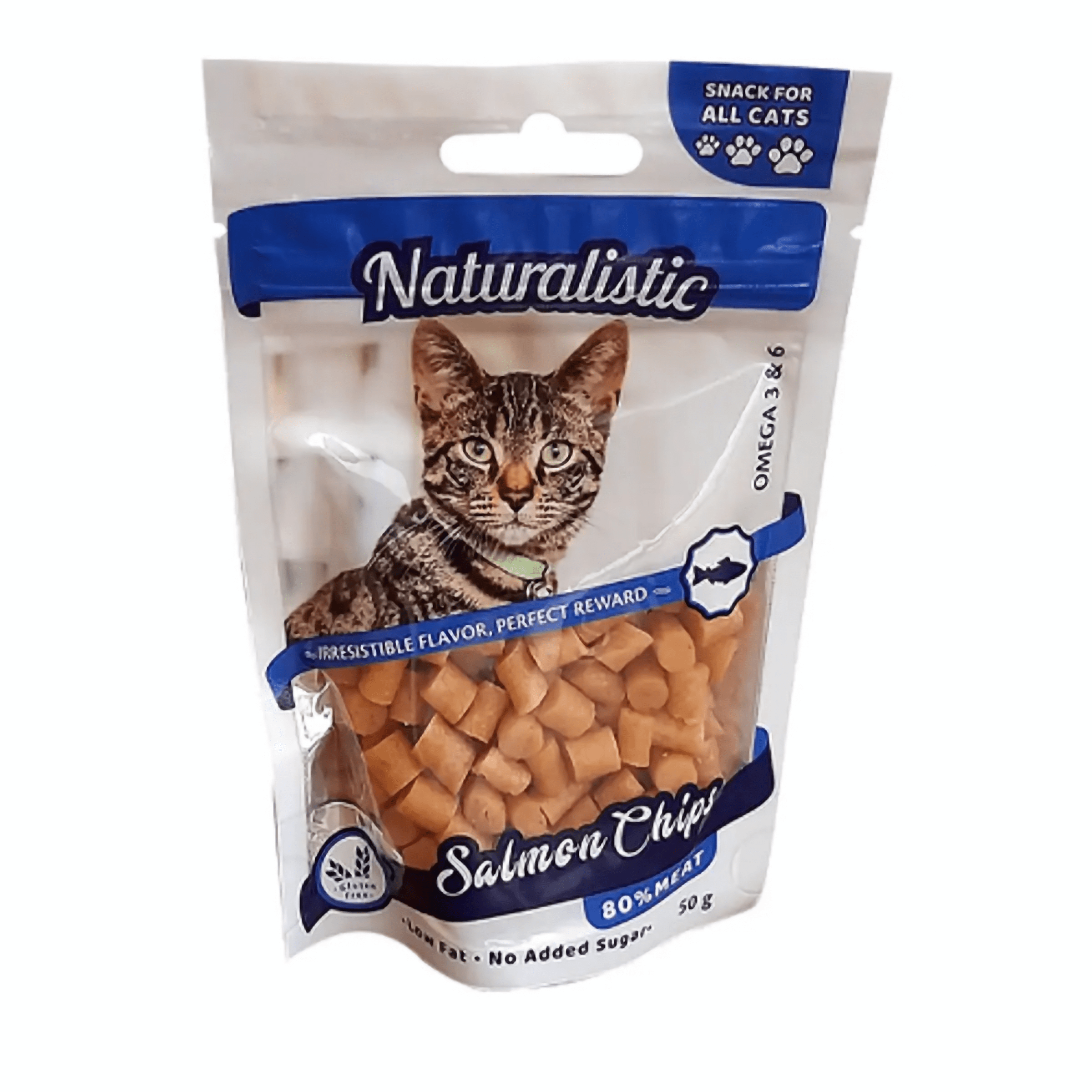 SNACK NATURALISTIC GATO 50GRS | La Casa de las Mascotas