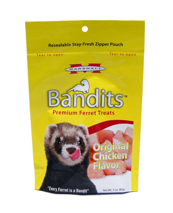 GOLOSINA HURON BANDITS POLLO 85GRS | La Casa de las Mascotas