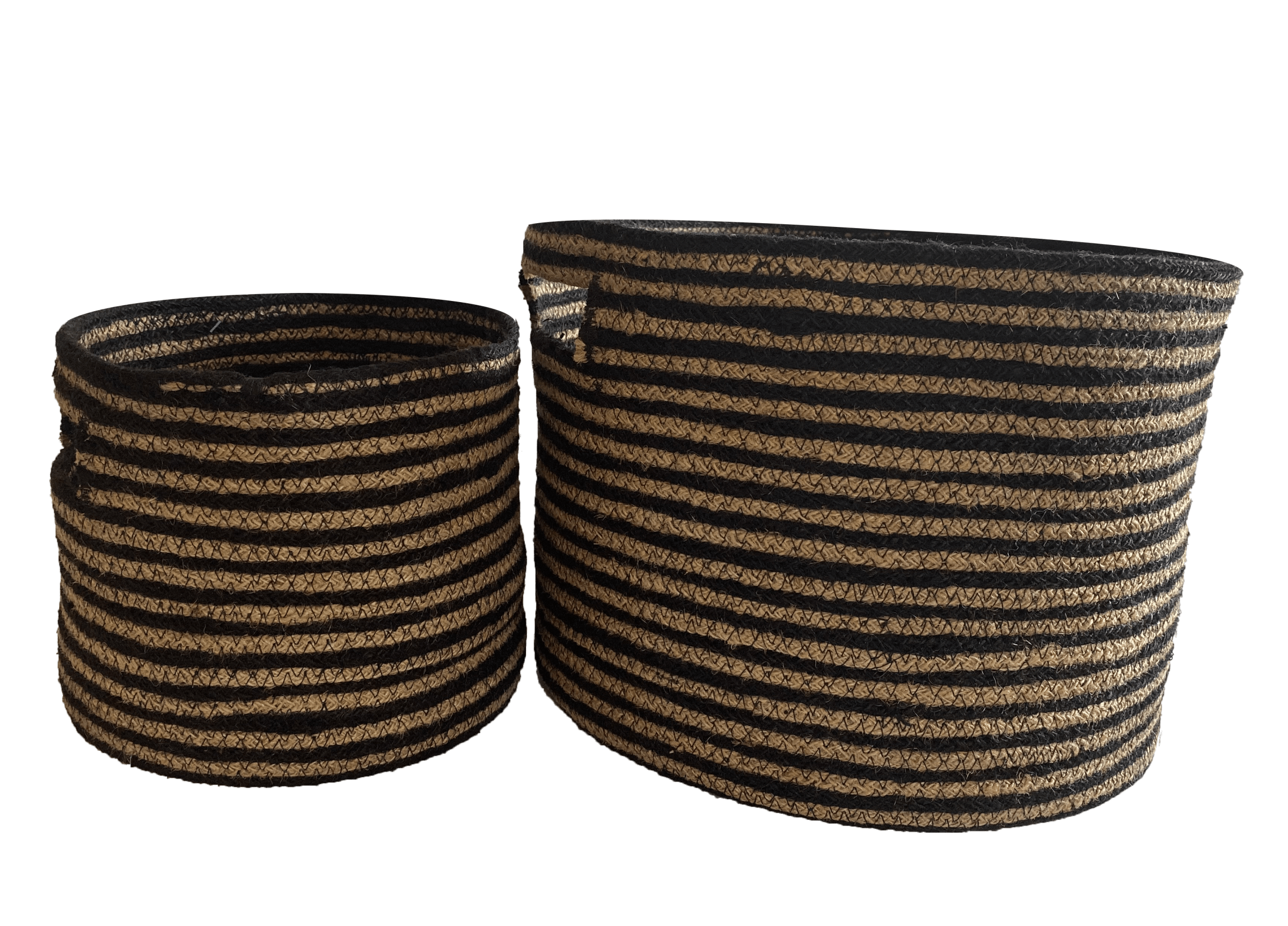 Set 2 Cestos Calcuta S 23x23x20cm +L32x32x24cm | Decogreen