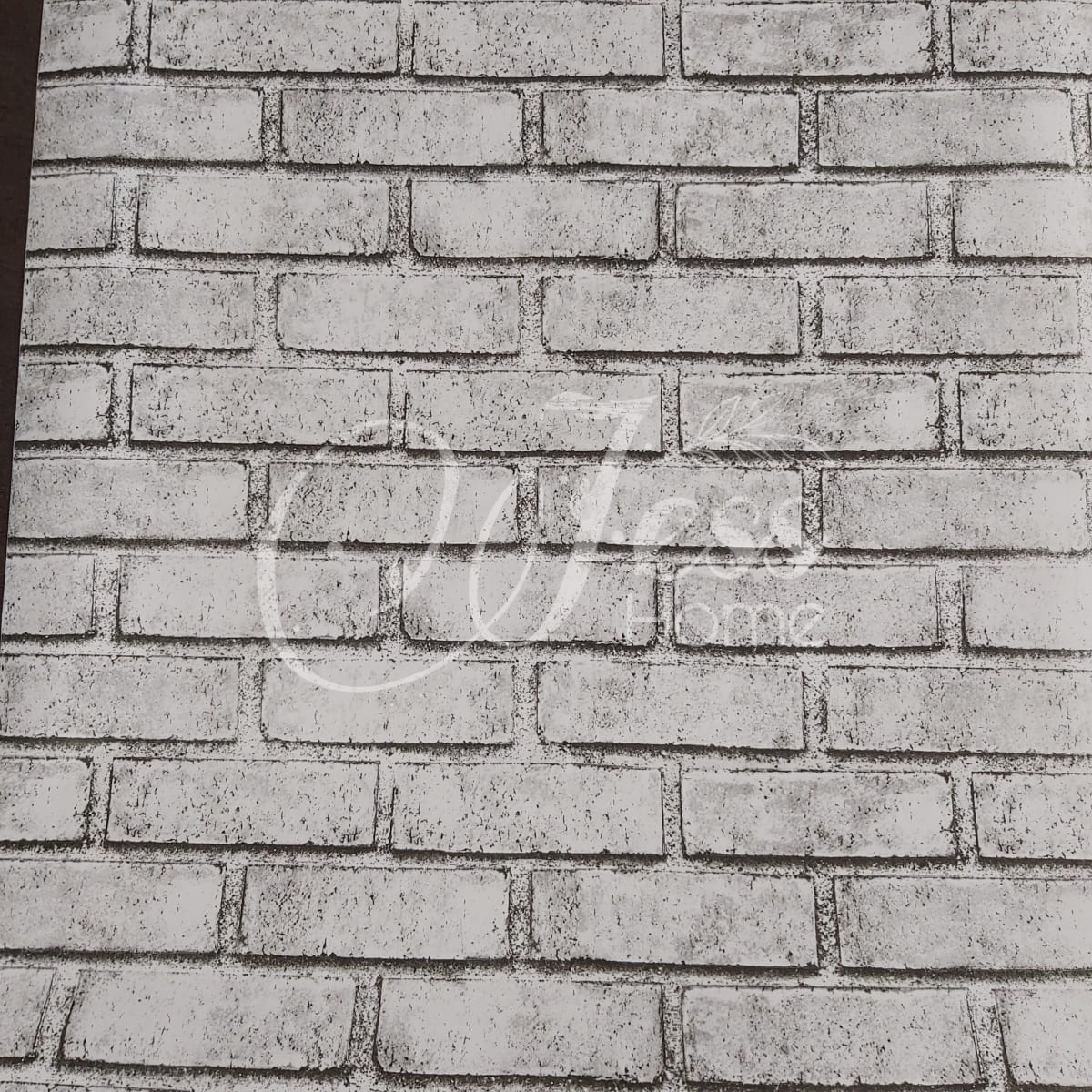 Papel Mural Ladrillo Blanco 0,6X10Mt | jesshome.cl