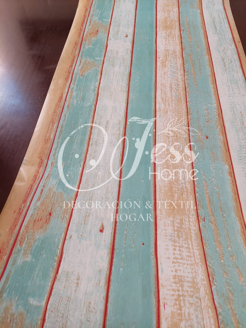 Papel Mural Madera Calipso Beige 0,6X10Mt | jesshome.cl