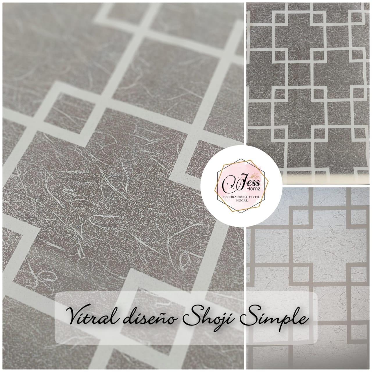 Papel Vitral Shoji Simple 45X200 | jesshome.cl