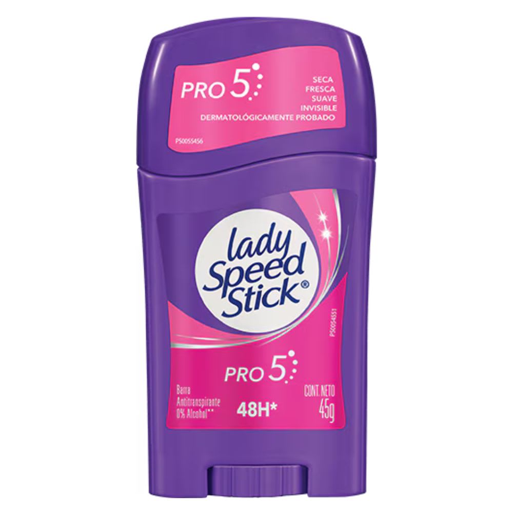 Desodorante Lady Speed Stick Pro 5en1 Barra 45g | PuntoBarato