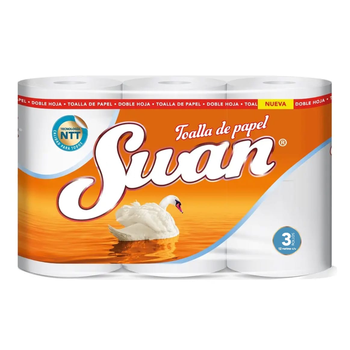 Toalla Swan 12 metros 3 unidades | PuntoBarato