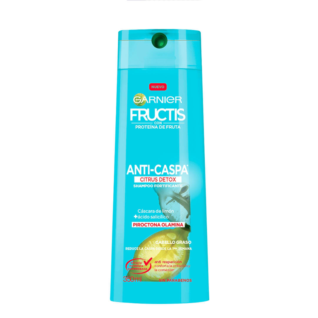 Shampoo Fructis Anticaspa Citrus Detox 350ml | PuntoBarato