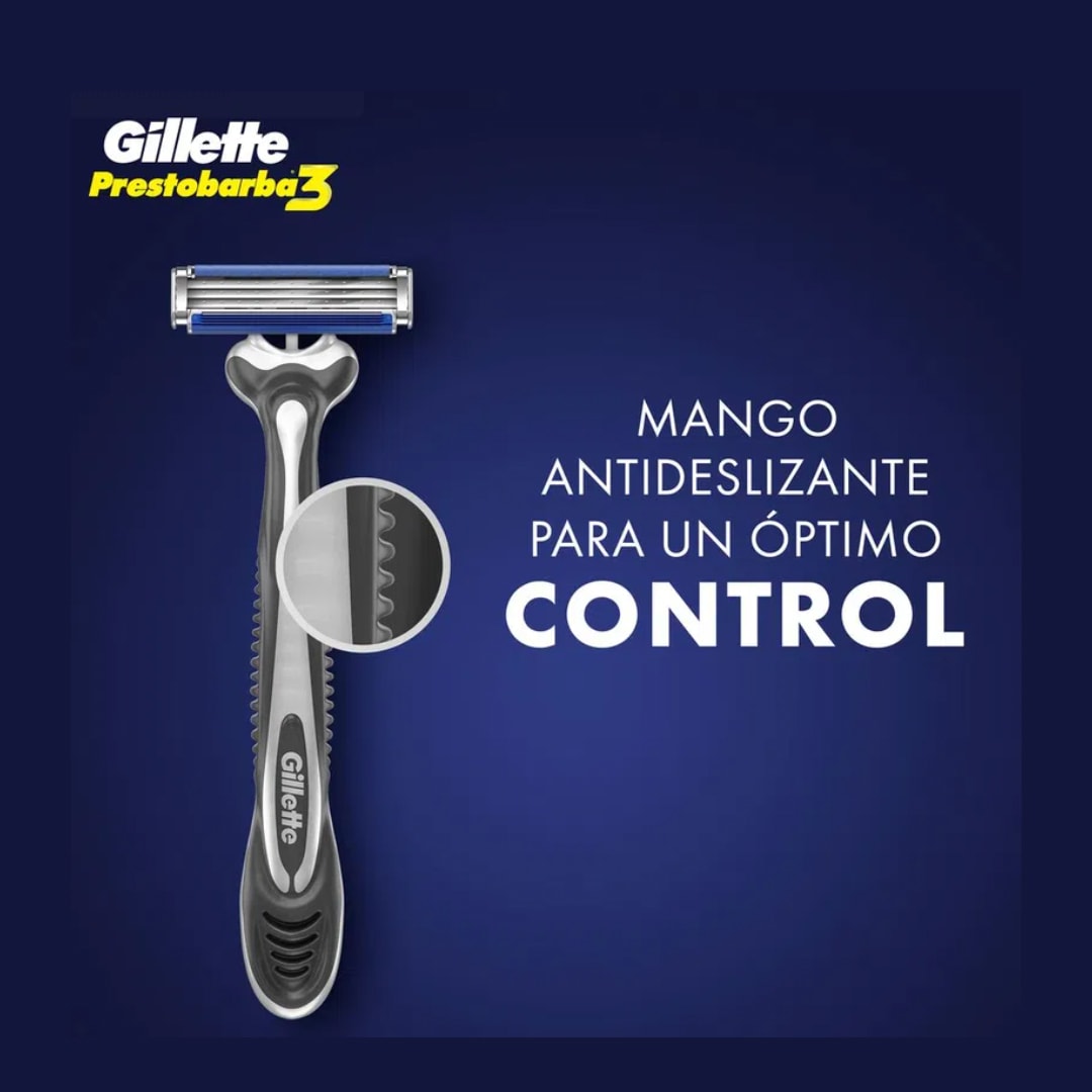 Maquina Afeitar Gillette Prestobarba 3 hojas | PuntoBarato