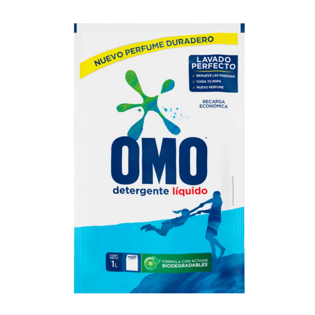 Detergente Líquido Omo 1 Litro | PuntoBarato