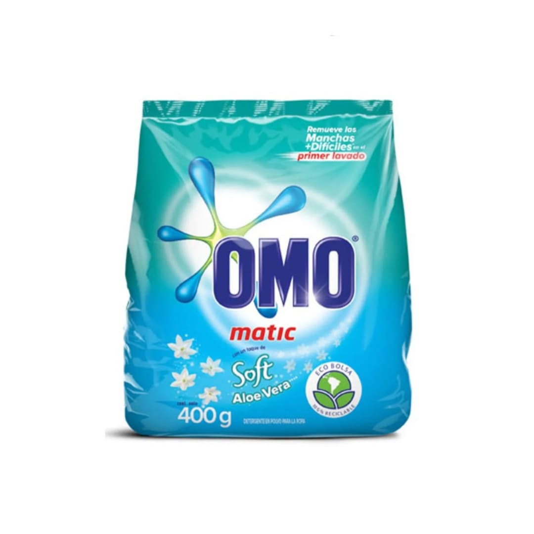 Detergente OMO Matic Soft 400GRS | PuntoBarato