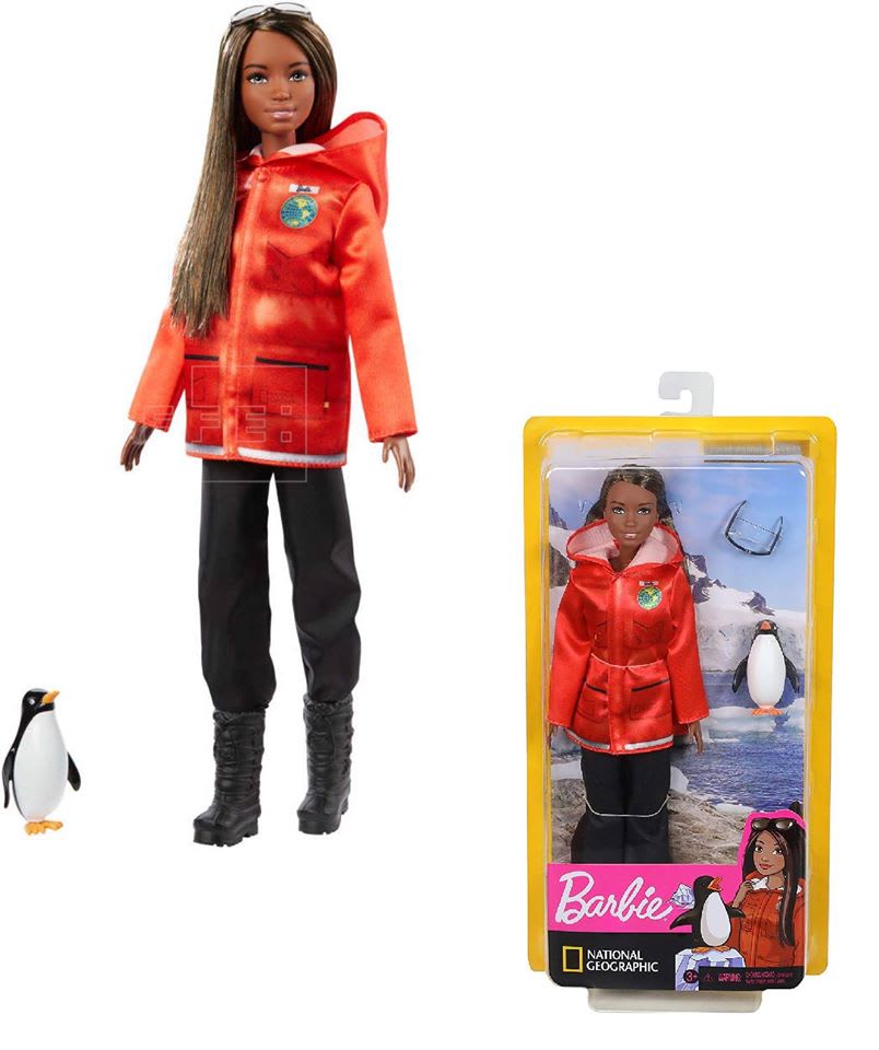 Muñeca Barbie Nat Geo Bióloga Marina Polar | La Juguetería de Mamá