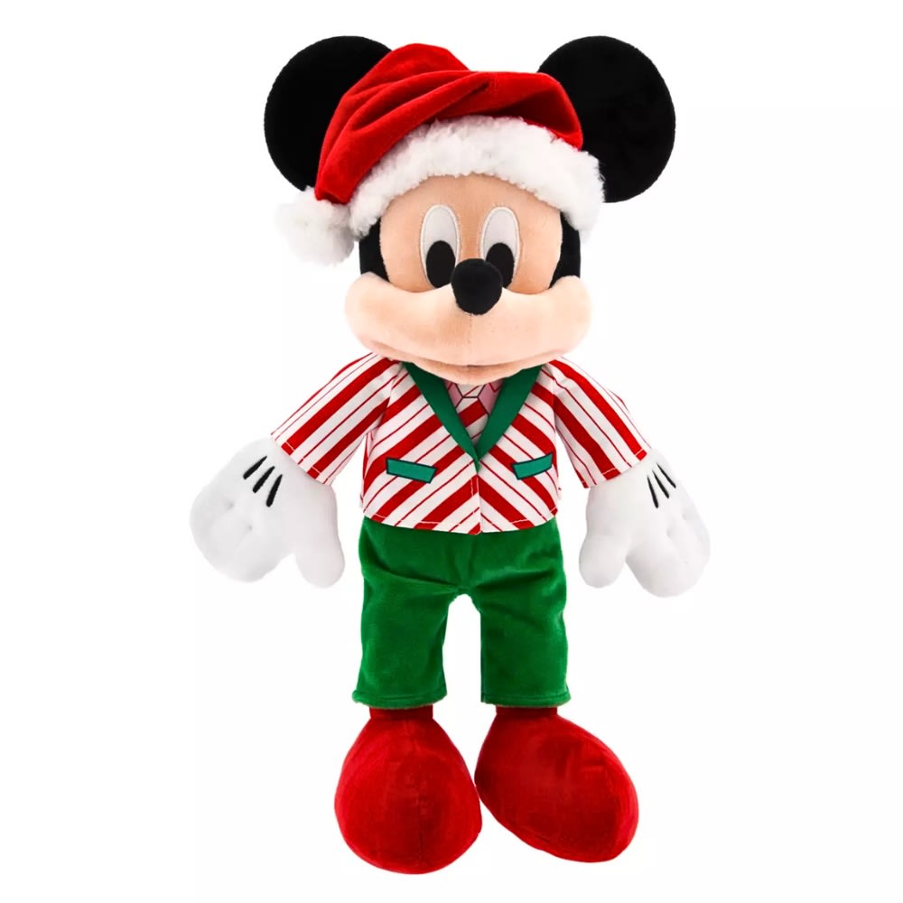 Peluche Mediano Disney Store Mickey Mouse Navidad 2023 | La Juguetería de Mamá