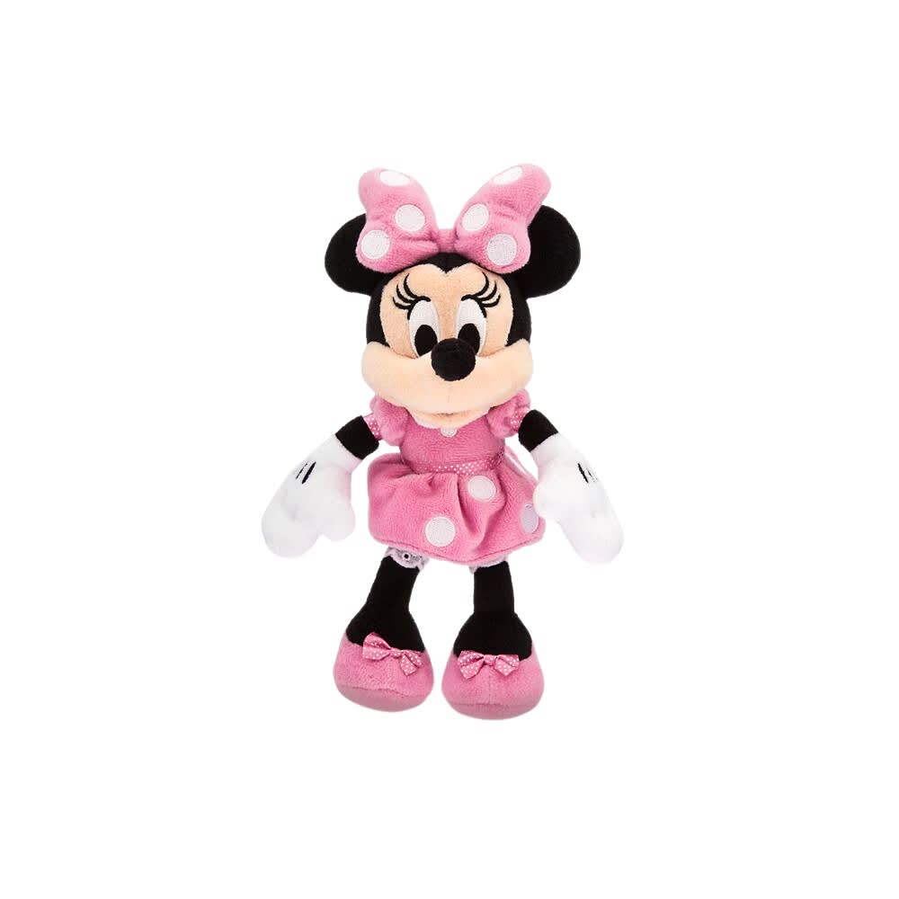 Peluche Mini Disney Store Minnie Mouse Rosada | La Juguetería de Mamá