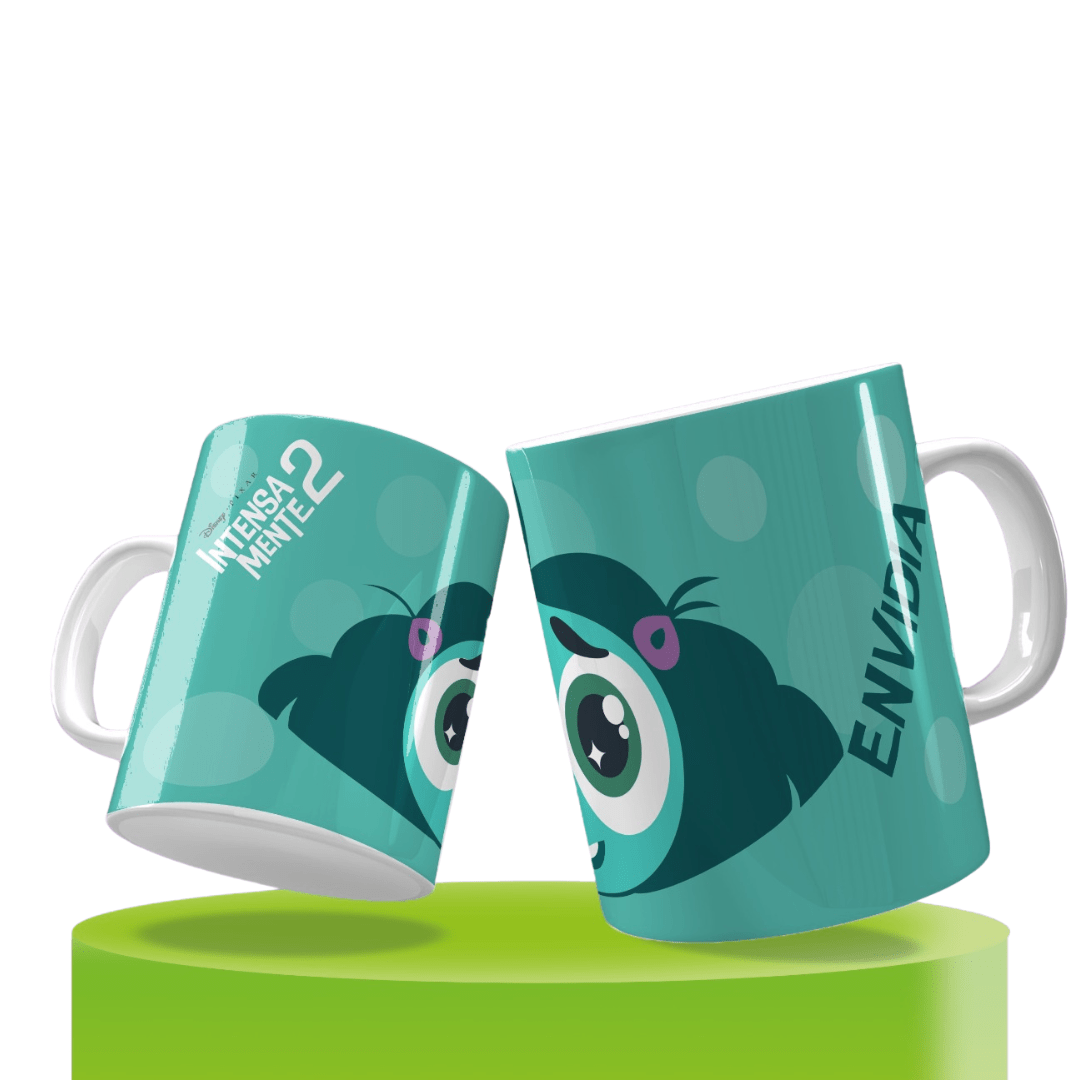 Taza Pixar Intensamente 2 Envidia | La Juguetería de Mamá