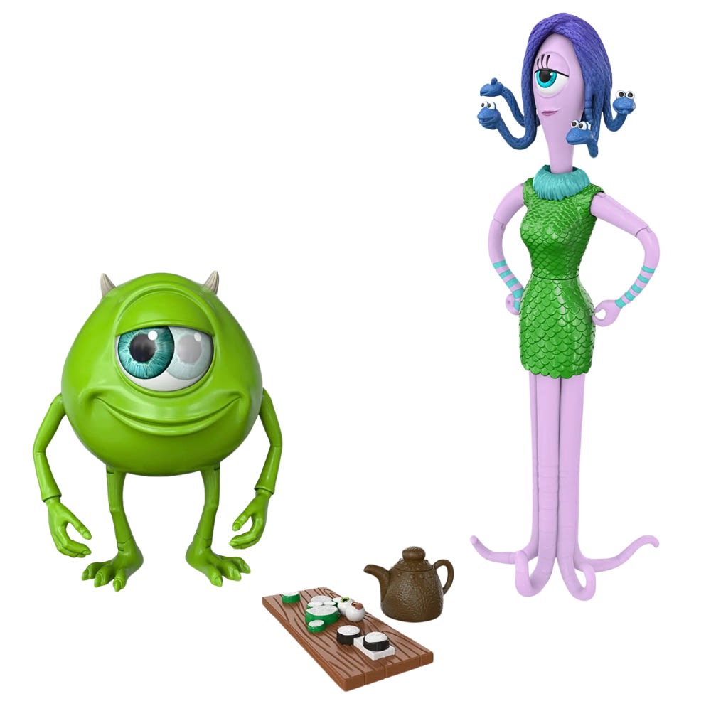 Set de Figuras Coleccionables Pixar Mike Monster Inc | La Juguetería de ...