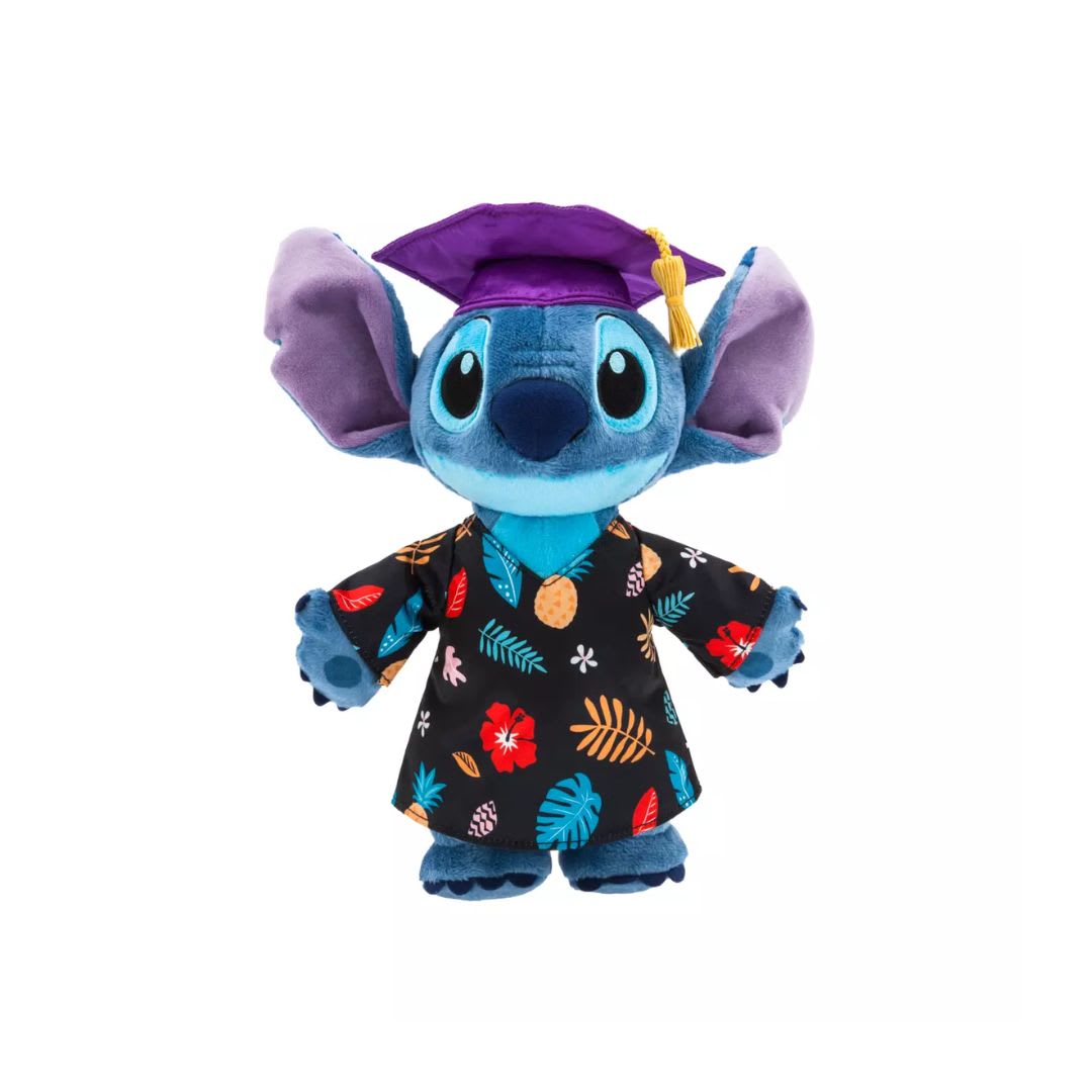 Peluche Stitch Graduado Disney Store | La Juguetería de Mamá
