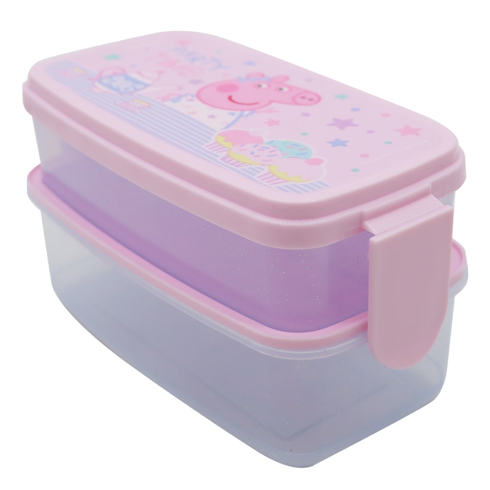 Taper Peppa Pig Cupcakes dos niveles 510 ML | La Juguetería de Mamá