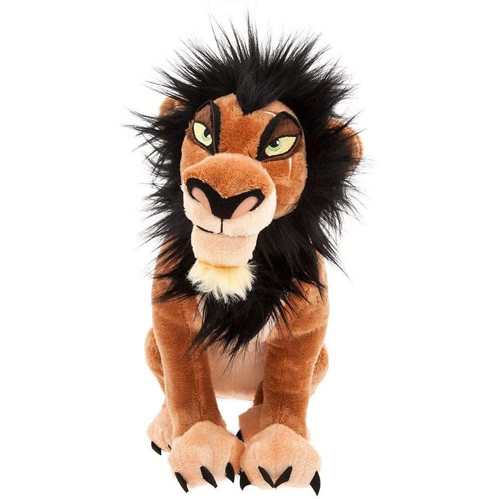 Peluche Mediano Disney Store Scar El Rey León | La Juguetería de Mamá