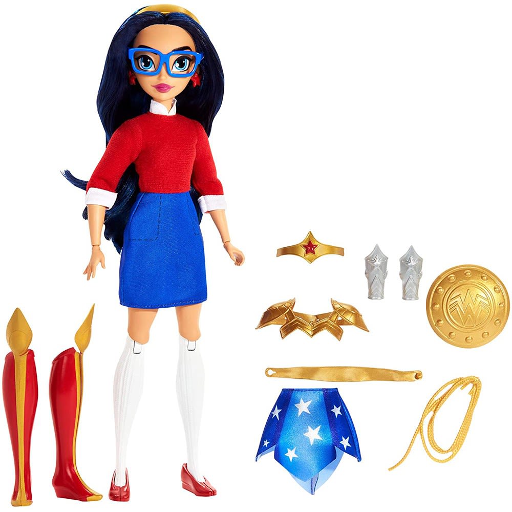 Muñeca Super Hero Girls Mujer Maravilla 2 en 1 | La Juguetería de Mamá