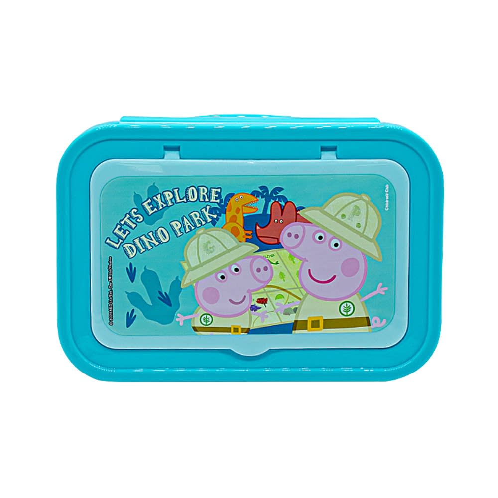 Taper Peppa Pig Explorer 1400 ml con divisiones y cubiertos | La ...