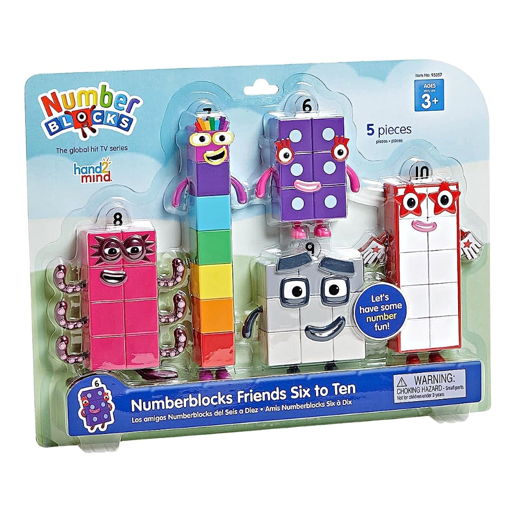 Numberblocks Set de Figuras 6-10 Number Blocks | La Juguetería de Mamá