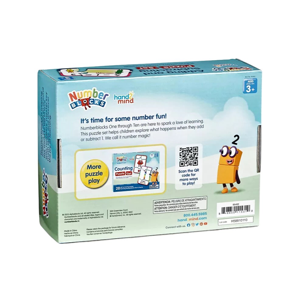 Rompecabezas Number Blocks Suma y Resta | La Juguetería de Mamá