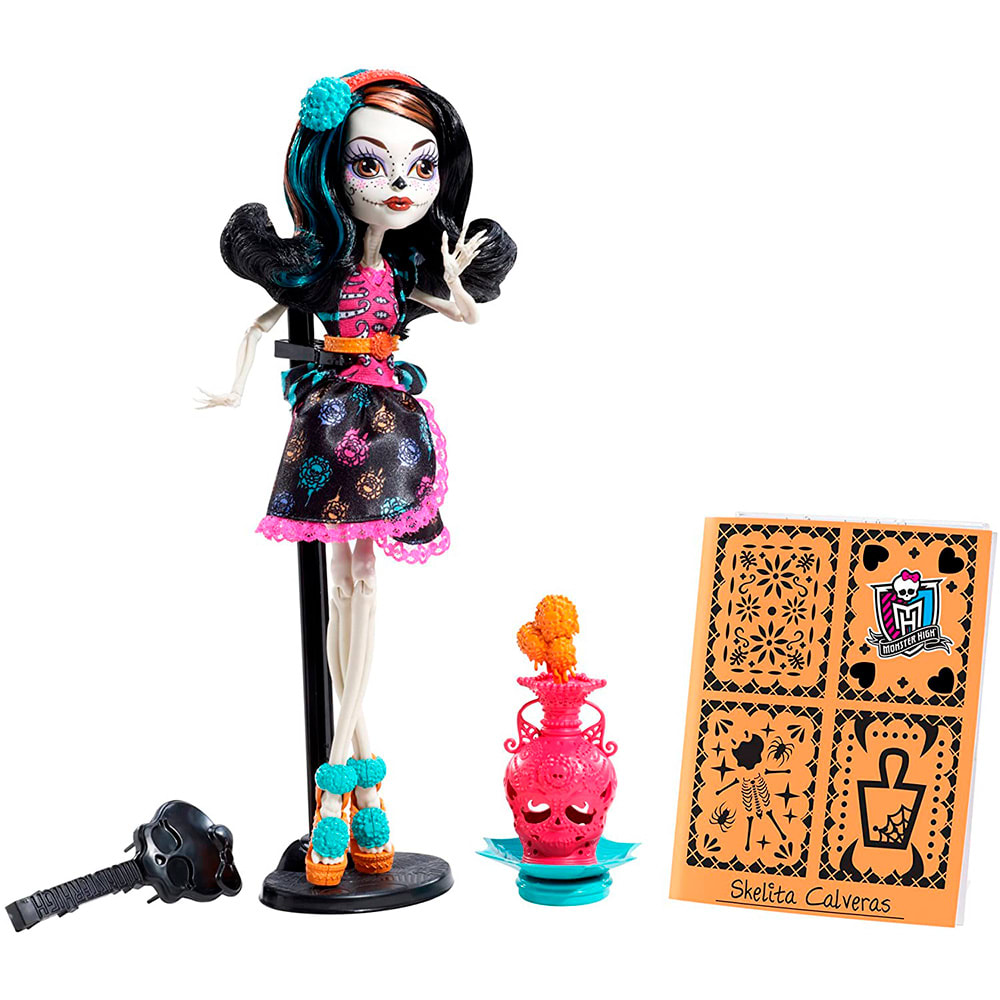 Muñeca Monster High Skelita Calaveras Art Class | La Juguetería de Mamá