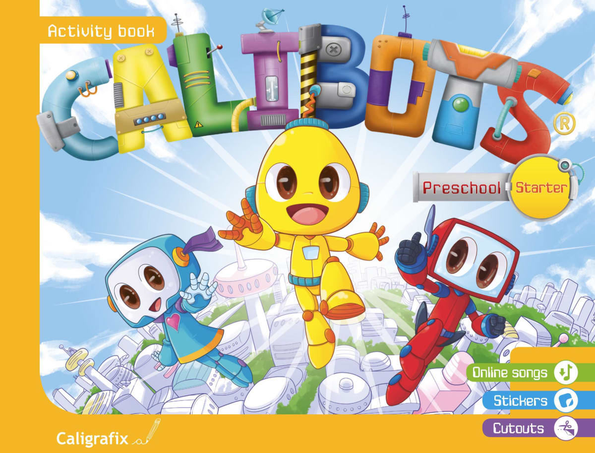 CUAD CALIBOTS STARTER CALIGRAFIX | Libreria Matill