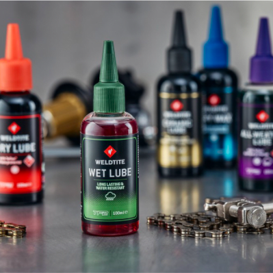 Lubricante de Cadena Wet Humedo Weldtite 100ml | RIDER ZONE