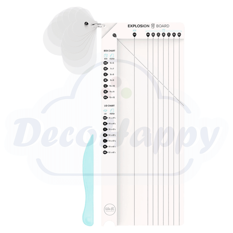 WR - EXPLOSION BOX SCORE BOARD | DecoHappy