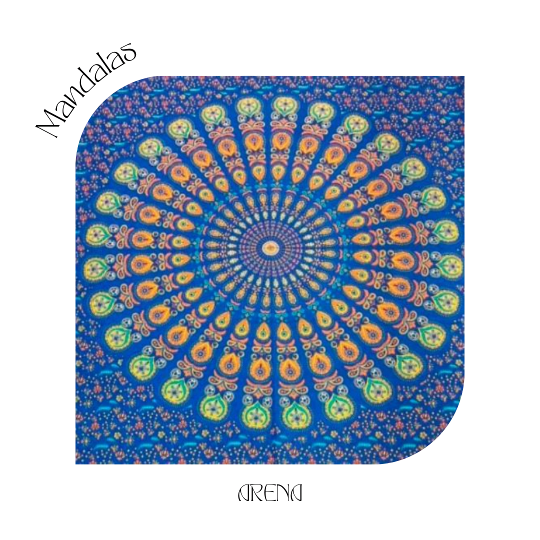 Mandala Cuadrada Arena | Claudia Riva