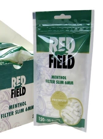 FILTRO REDFIELD SLIM MENTHOL | Mosaikko
