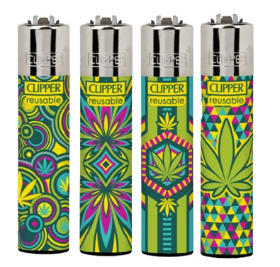 ENCENDEDOR CLIPPER HOJAS WEED | Mosaikko