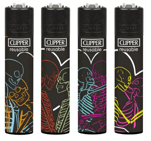 ENCENDEDOR CLIPPER SKULL FLASH | Mosaikko