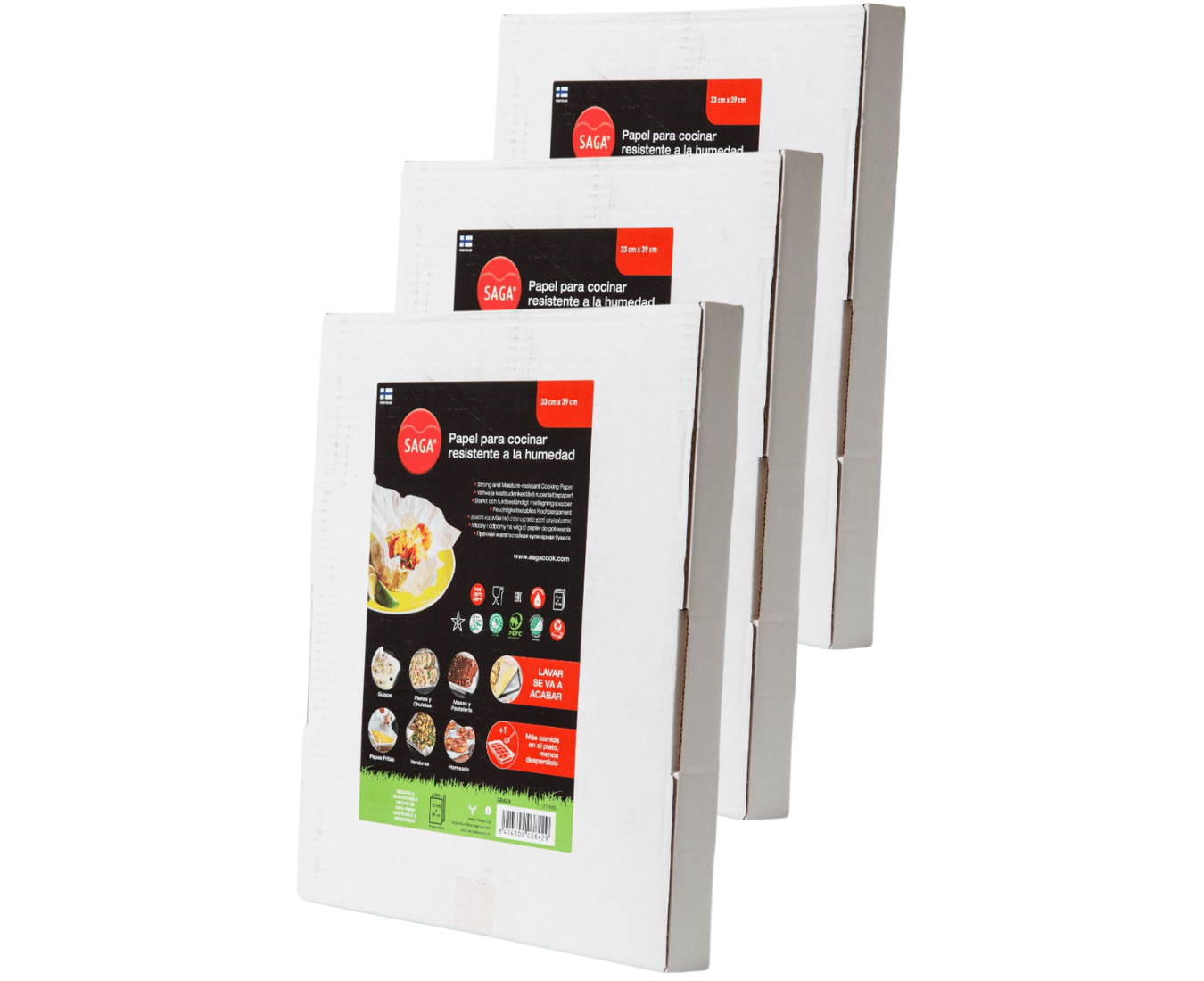 Pack 3 Cajas 33x39cm | Coma Chile