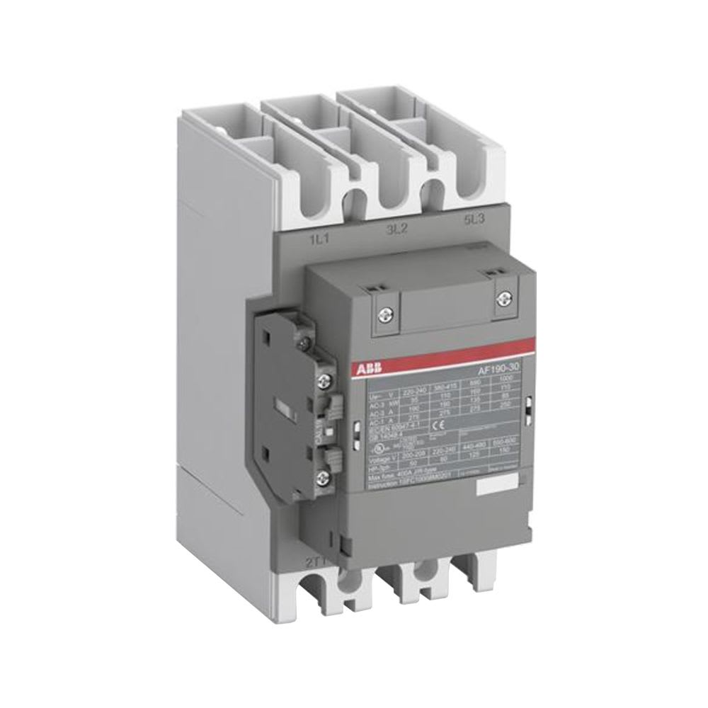 CONTACTOR 190A(AC3) 250A(AC1) 690V 3P 1NA+1NC 100-250V 1SFL487002R1311 ABB | ARAGCU PERÚ S.A.C