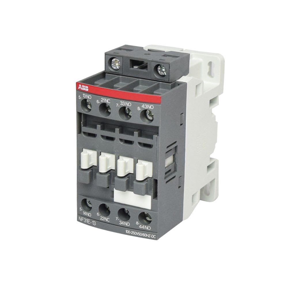 CONTACTOR AUXILIAR 15A 3NA+1NC CON BOBINA 100-250VAC/DC 1SBH137001R1331 ...