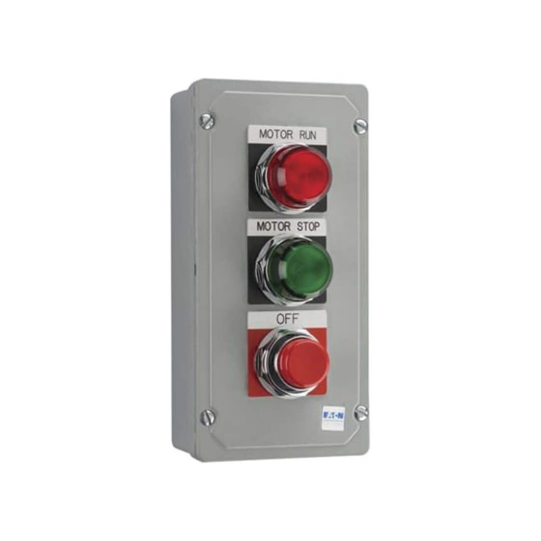 ESTACION DE CONTROL CON DISPOSITIVOS LED, START- STOP - OFF ...