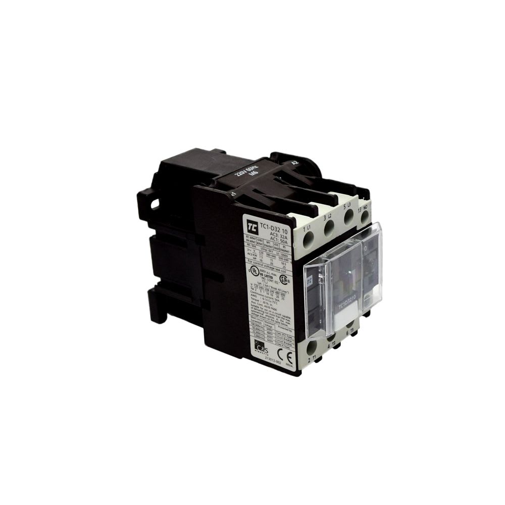 CONTACTOR 32A(AC3) 50A(AC1) 690V 3P 1NA 220VAC TC1D3210M6 TC | Aragcu ...