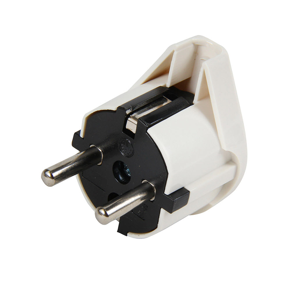 ENCHUFE SCHUKO VERTICAL 2X16A L/T 250V 4.8MM SOLERA | Aragcu Perú SAC