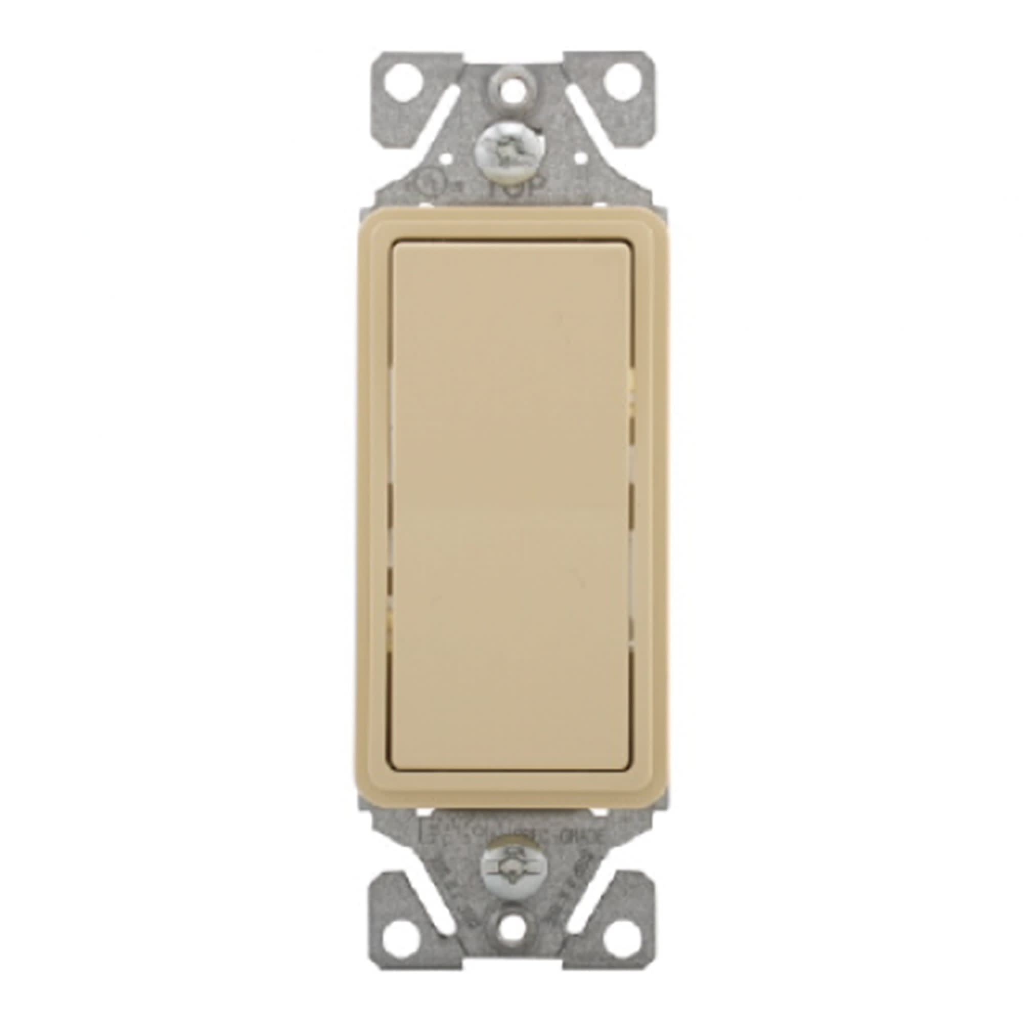 INTERRUPTOR SIMPLE DECORA D/3 CONMUTACION 15A L/T 250V MARFIL 7503VE EATON | Aragcu Perú SAC