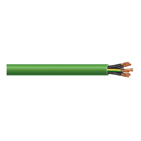 CABLE AFIRENAS-X RZ1-K (AS) 4G4MM2 0.6/1KV LSZH VERDE CLASE 5 82070410040 MIGUELEZ | Aragcu Perú SAC