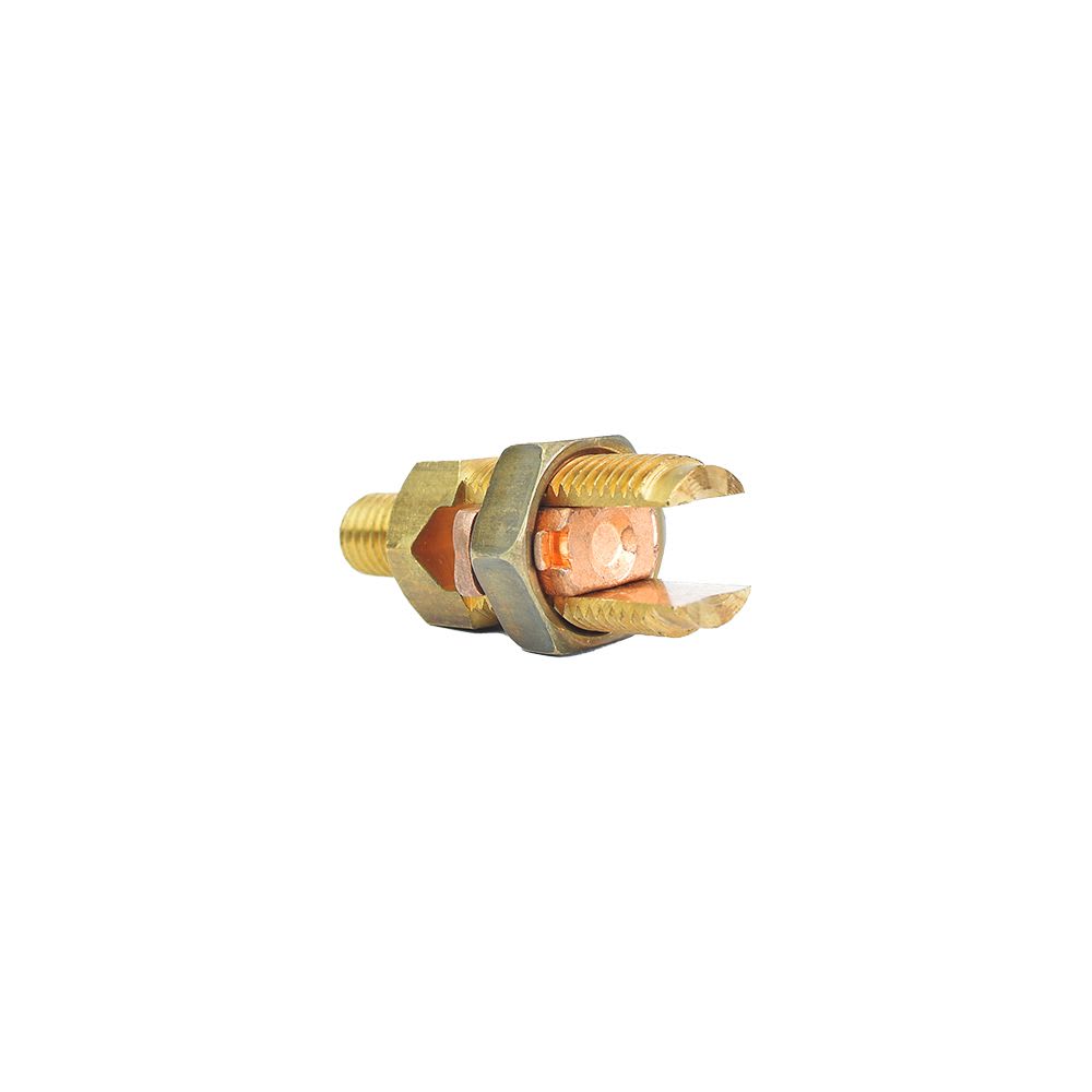 CONECTOR D/PUESTA A TIERRA 1 O 2 CABLES 2-2/0AWG A ESTRUCTURAS. PERNO ...