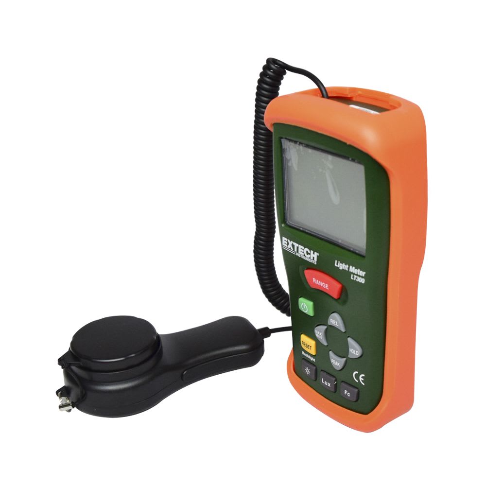 LUXOMETRO DIGITAL 400000 LUX/40000FC, PRECISION +/-5% LT300 EXTECH ...