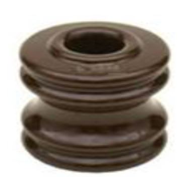 AISLADOR ANSI 53-1 TIPO CARRETE CERAMICO CAPITAL | ARAGCU PERÚ S.A.C