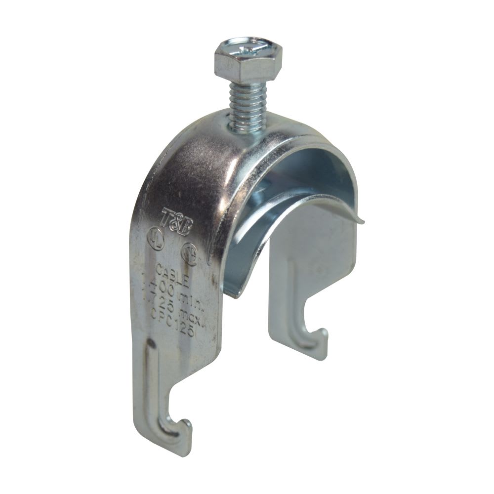 ABRAZADERA PARA RIEL STRUT 1 1/4'' COBRA ELECTROGALVANIZADO CPC125 ...