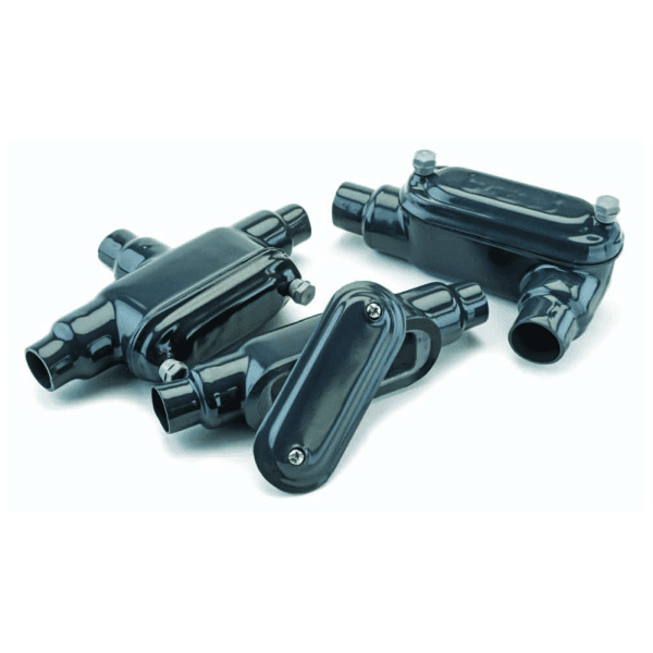 CAJA CONDULET FORM 7 TIPO C 1-1/2'' PVC COATED, ETL/UL C57P PROCOAT ...