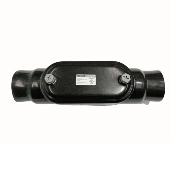 CAJA CONDULET FORM 7 TIPO C 2'' PVC COATED, ETL/UL C67P PROCOAT ...