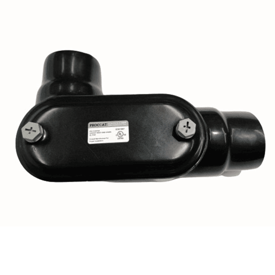 CAJA CONDULET FORM 7 TIPO LL 4'' PVC COATED, ETL LL107P PROCOAT ...